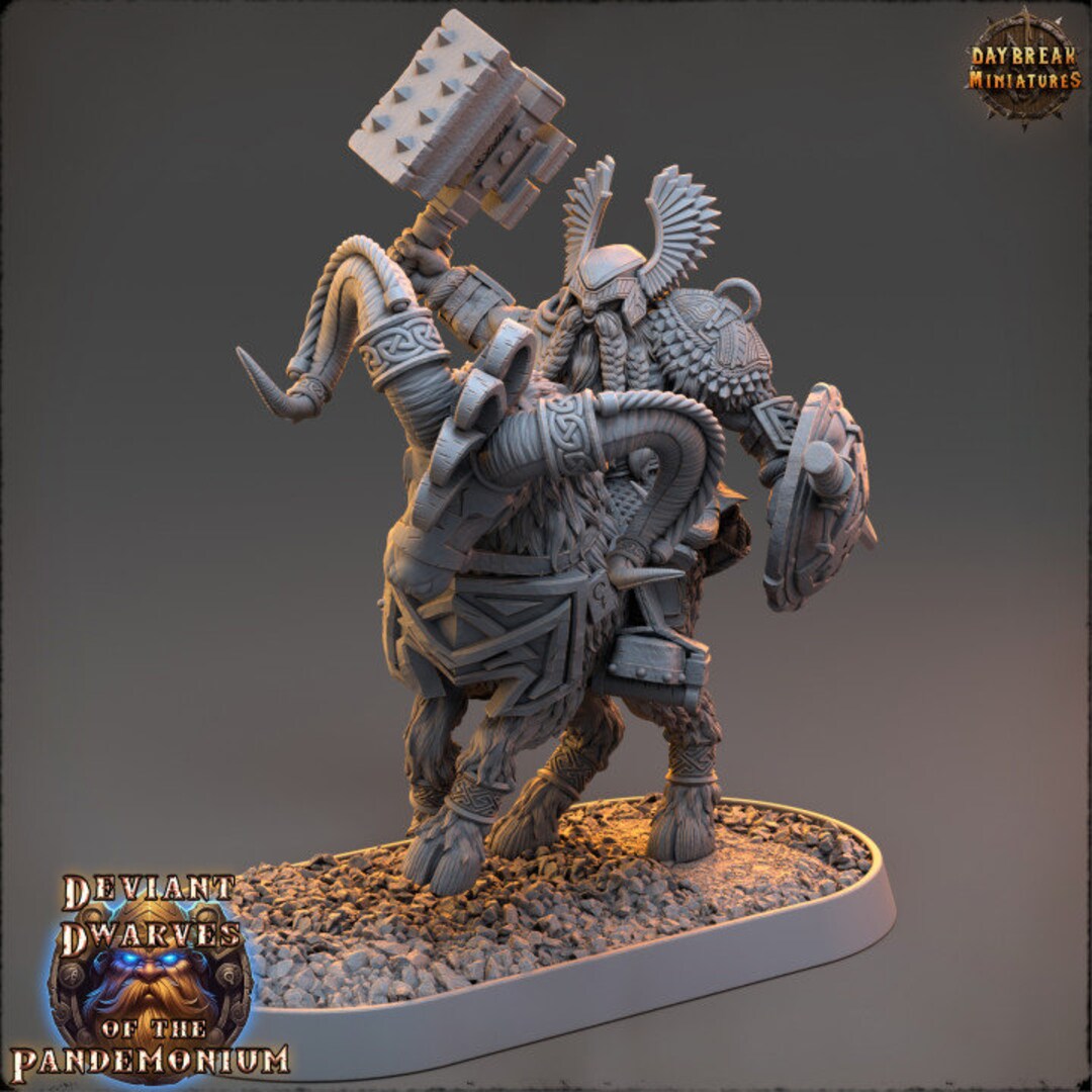 Trazdak Darkbane on Fire Goat Deviant Dwarves of the Pandemonium ...