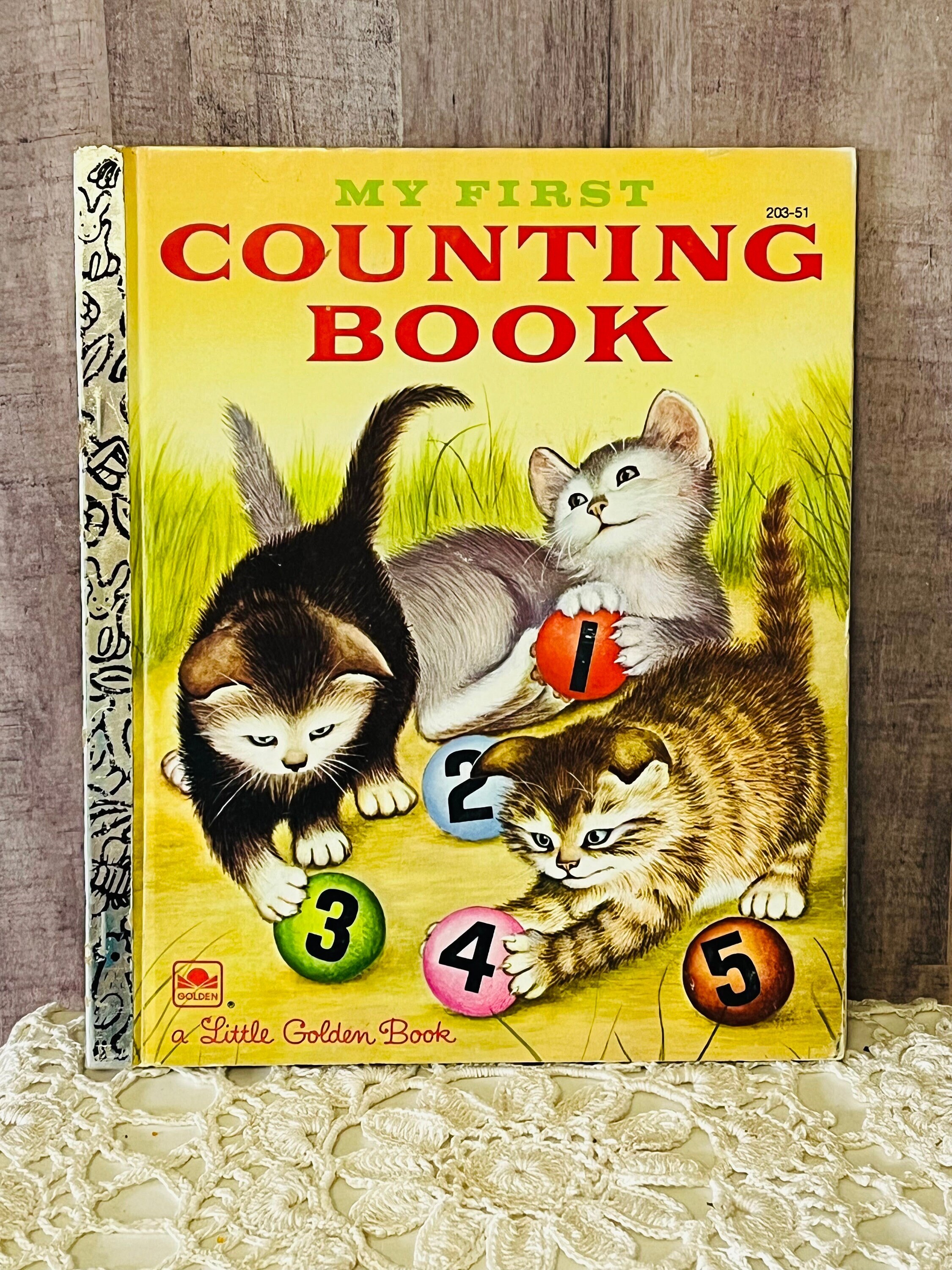 My First Counting Book by Lilian Moore, Pictures by Garth Williams, C ...