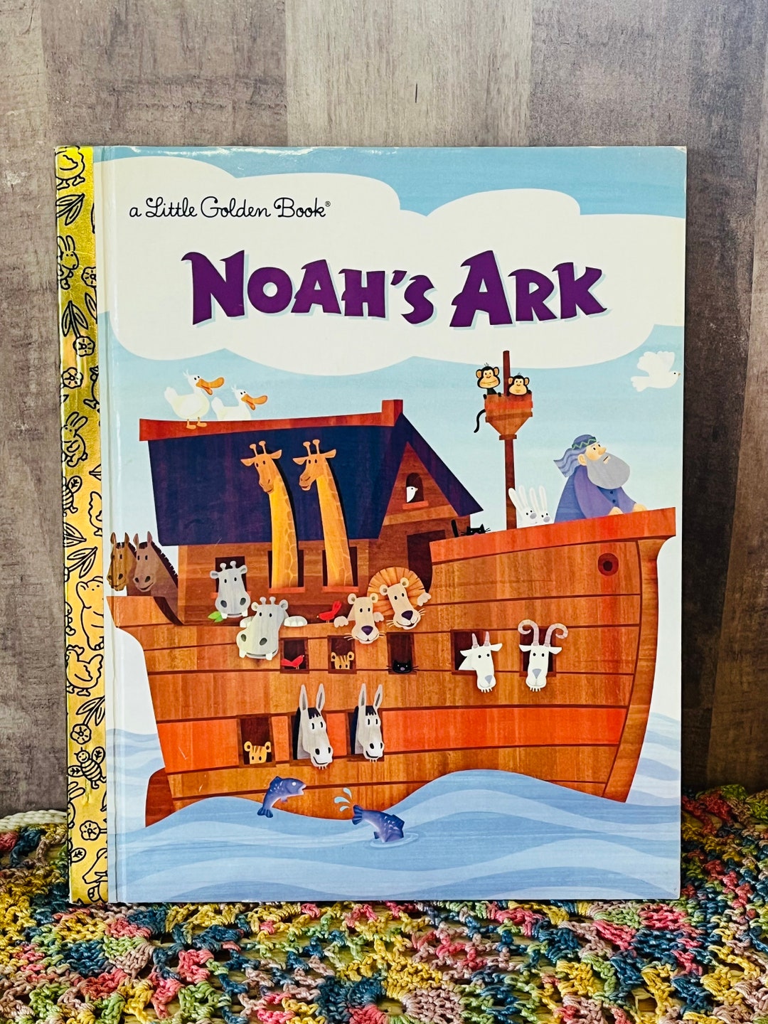 Noah's Ark a Little Golden Book by Barbara Shook & Diane Muldrow ...