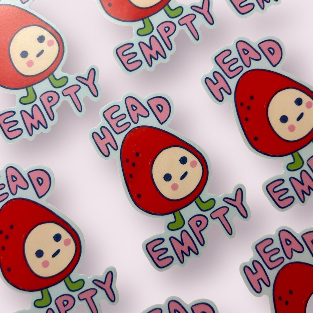 Head Empty Ichigotchi Tamagotchi Sticker - Etsy
