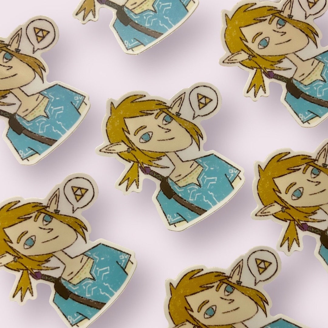 Breath of the Wild Link Sticker - Etsy