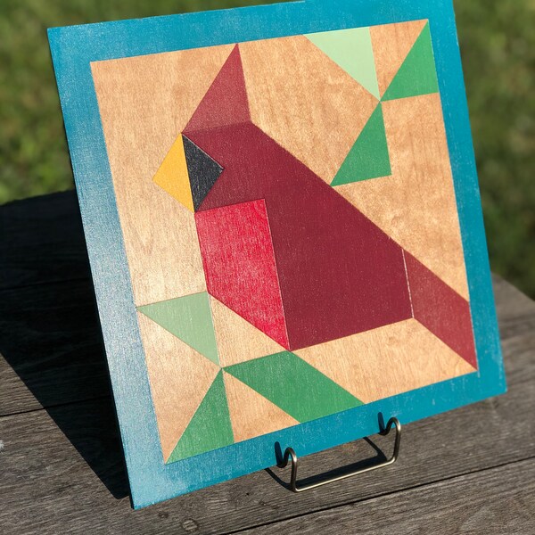 Cardinal Barn Quilts - Etsy