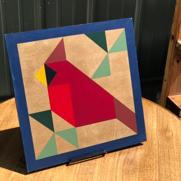 Cardinal Barn Quilts - Etsy