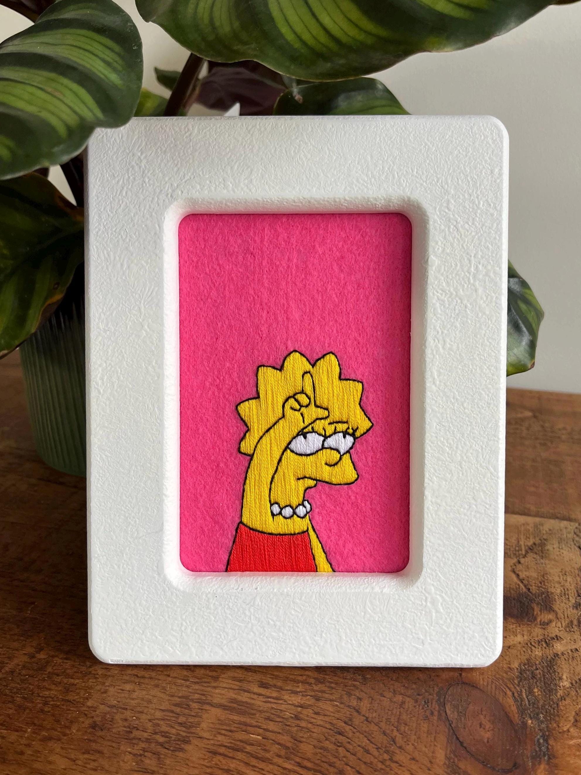 Lisa Simpson Loser Sign