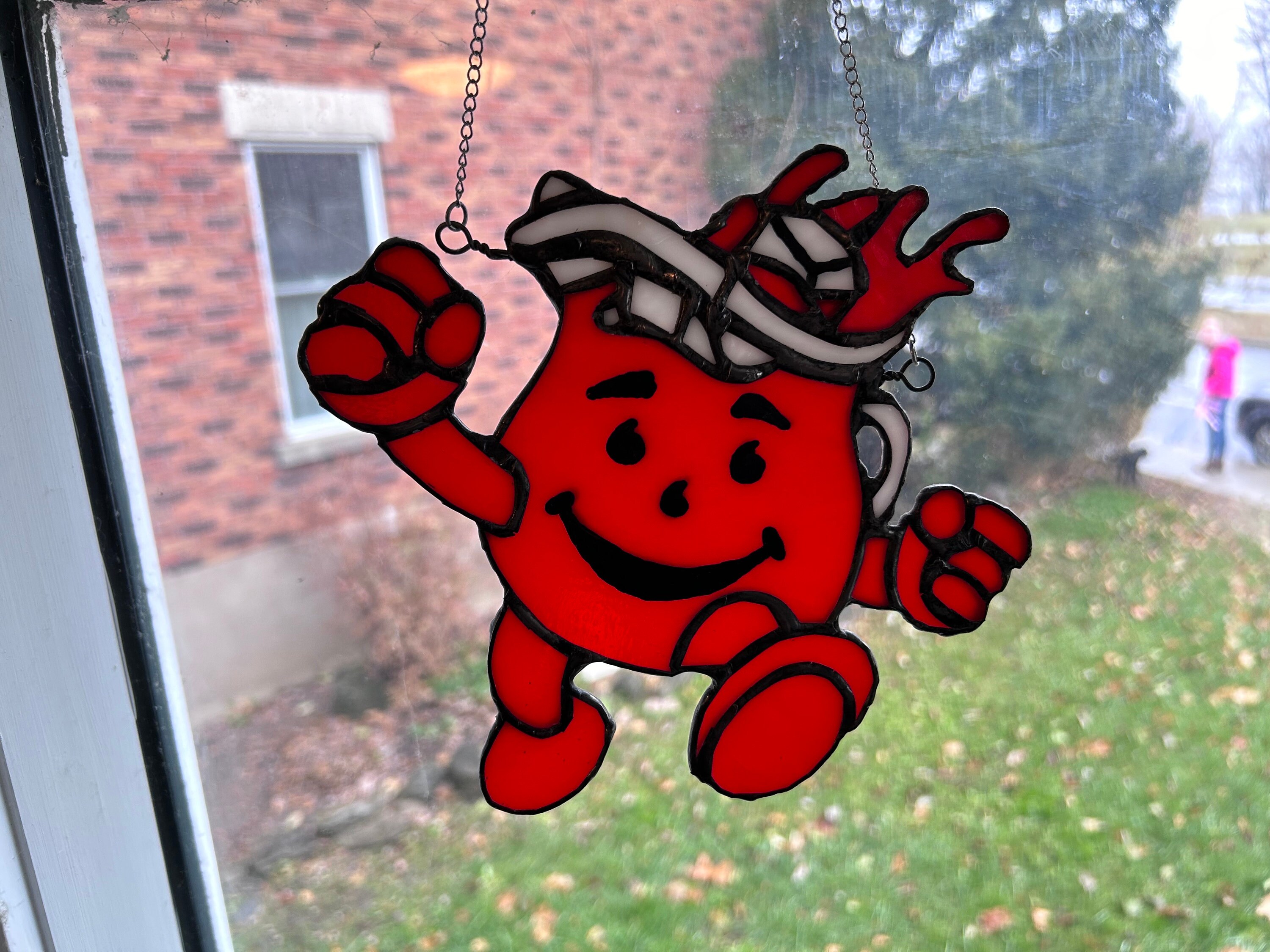 Stained Glass Kool-aid Man - Etsy