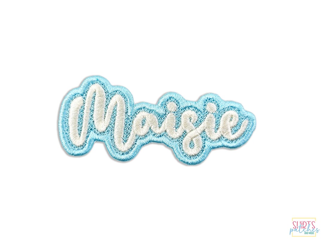 Maisie Custom Name Patch – Personalized Embroidered Name Tag for ...