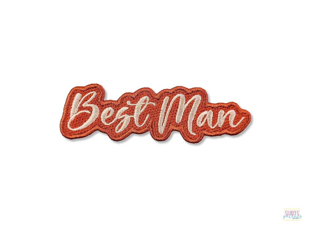 Custom Embroidered Best Man Patch – Ideal for Bachelor Party Gifts ...