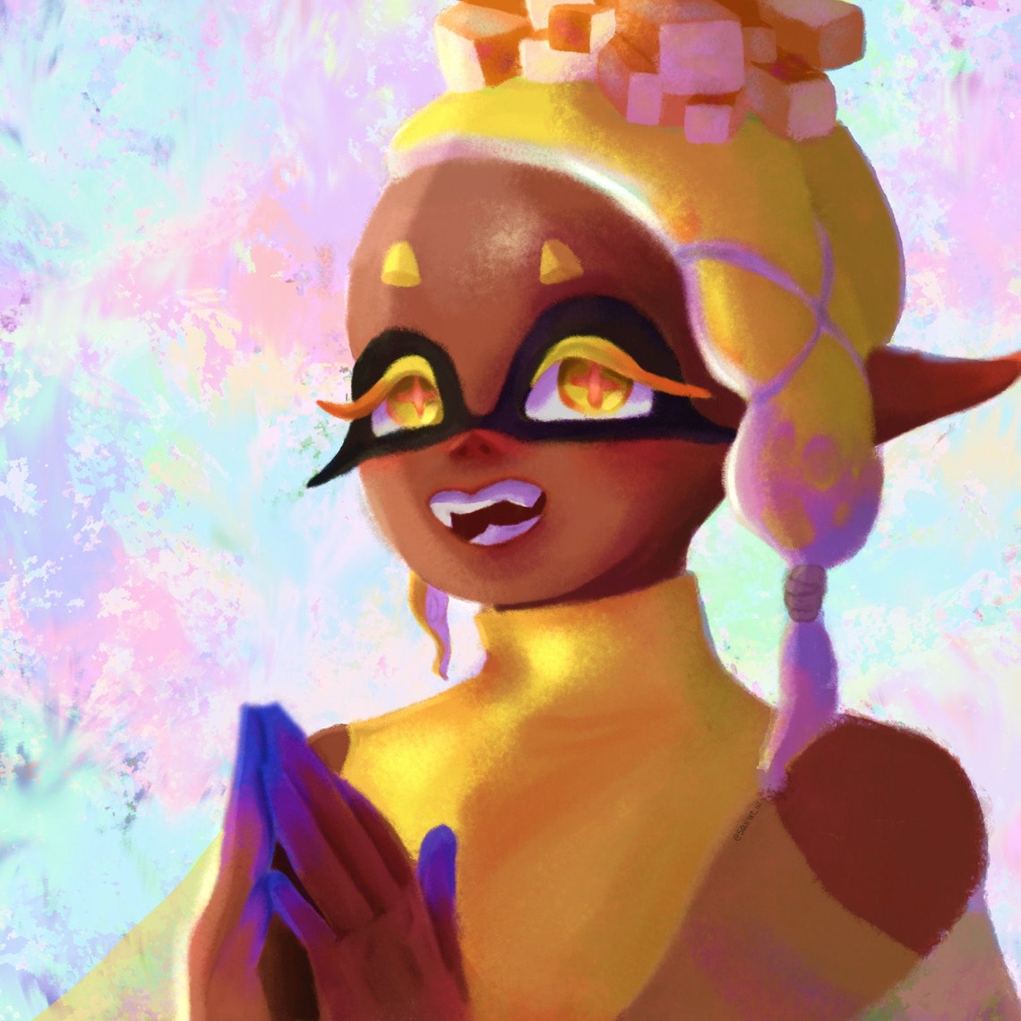 Frye Splatoon 3 Fanart - Etsy