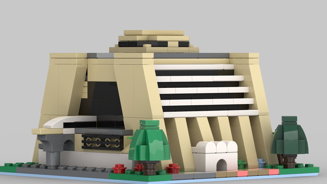 WDW Contemporary Hotel LEGO MOC (instructions Only) - Etsy