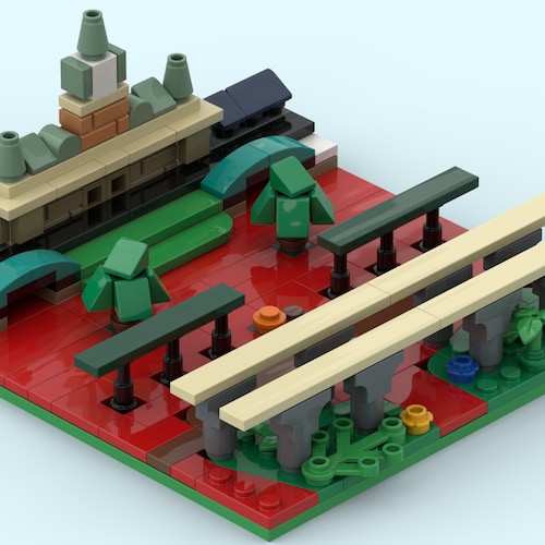 WDW Epcot Park Entrance LEGO MOC instructions Only - Etsy