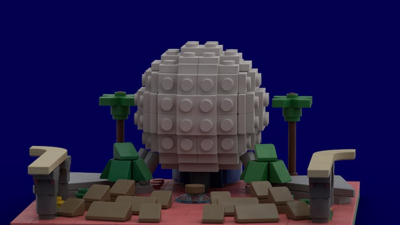 WDW Epcot Park Entrance LEGO MOC (instructions Only) - Etsy