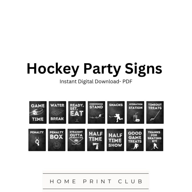 Hockey Decoration - Etsy