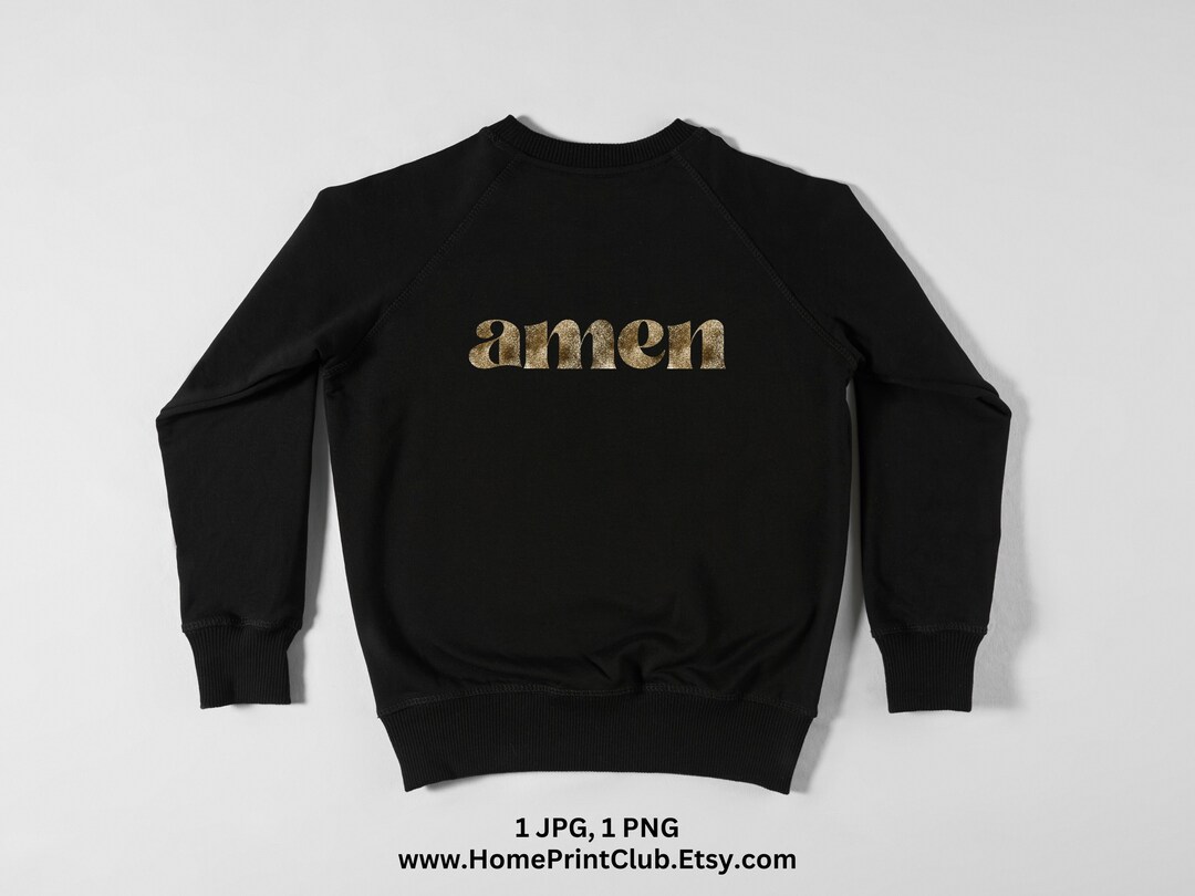 Amen Gold Glitter Letter Text Christian Easter Jesus Png and Jpg, Amen ...