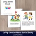 Using Gentle Hands Social Story, Autism Social Story, ADHD Resource ...