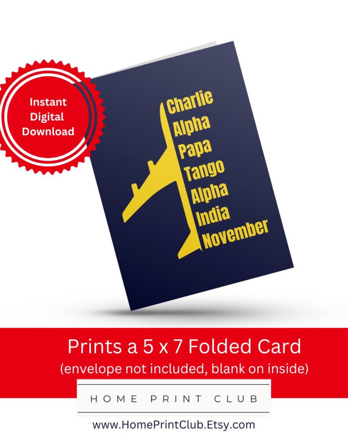 Captain Plane Printable Greeting Card, Plane Pilot Upgrade Card ...