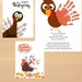 Printable Thanksgiving Handprint Bundle, School Craft, Keepsake Gift ...