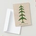 Merry Christmas Card With Airplane Tree Design, 5x7 Folded Digital ...
