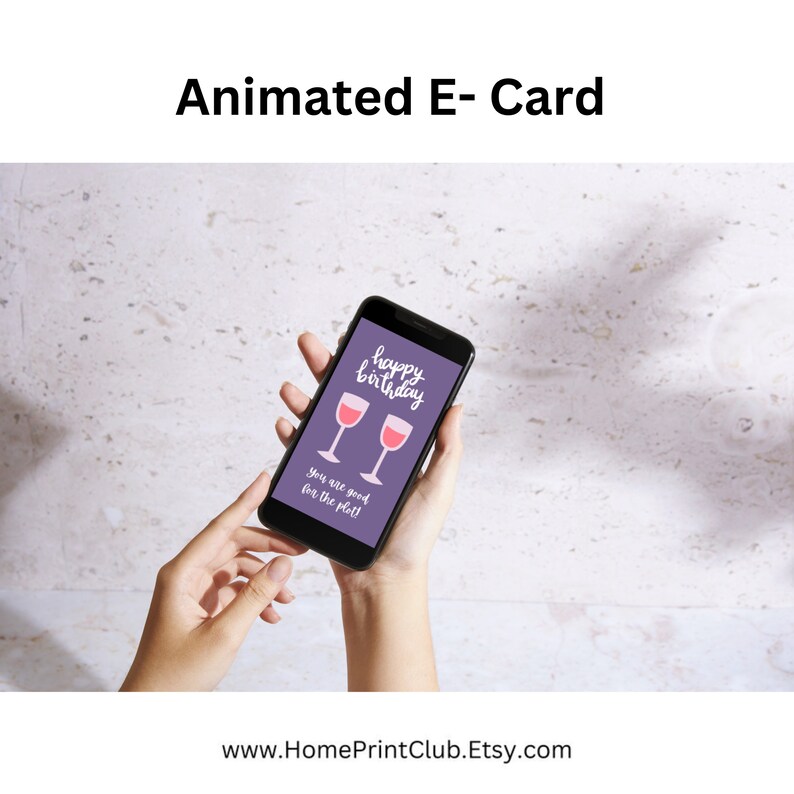 Animated Happy Birthday E Card GIF You Are Good for the Plot, Card for ...