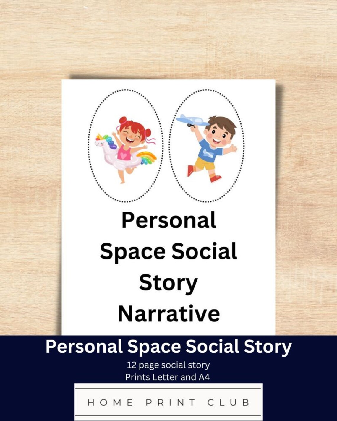 Personal Space Social Story, Autism Social Story, ADHD Resource ...