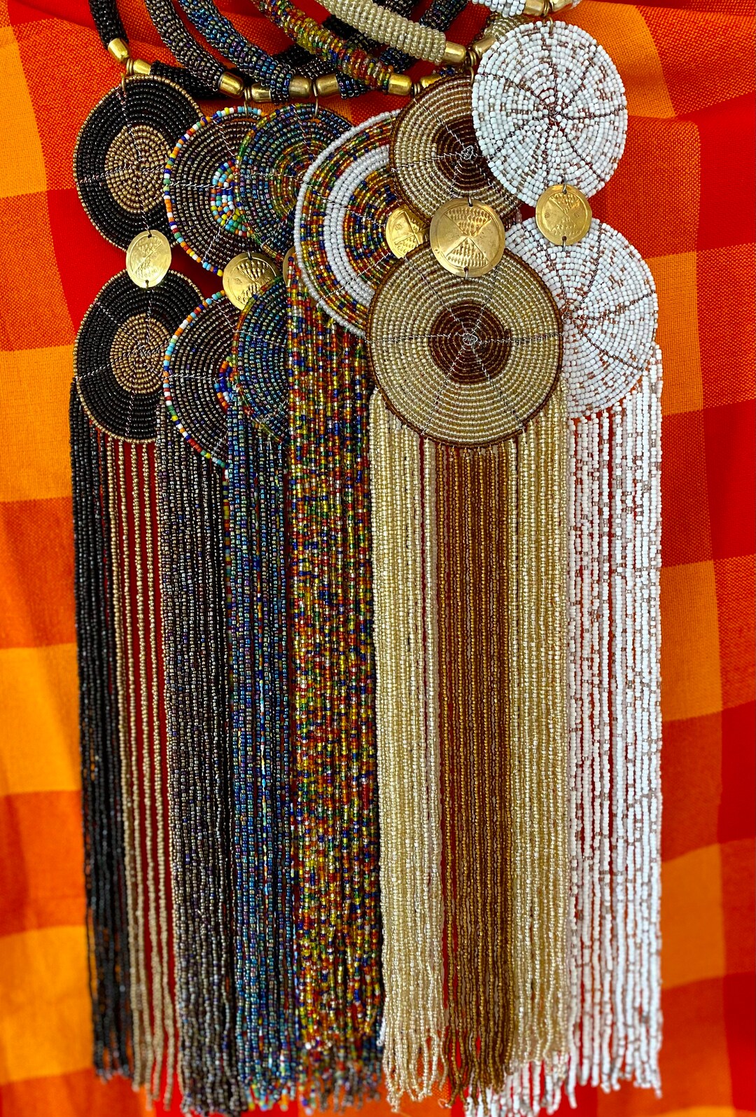 African/kenyan Handmade Bead Necklace - Etsy