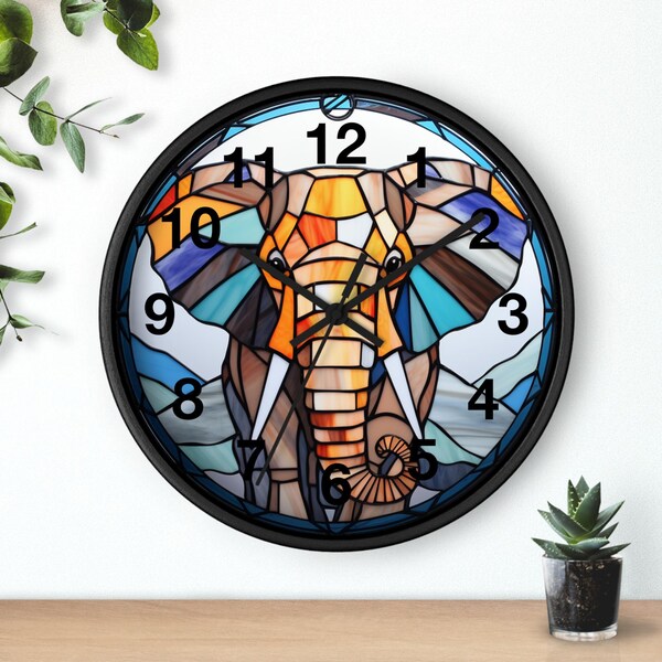 Elephant Clock - Etsy