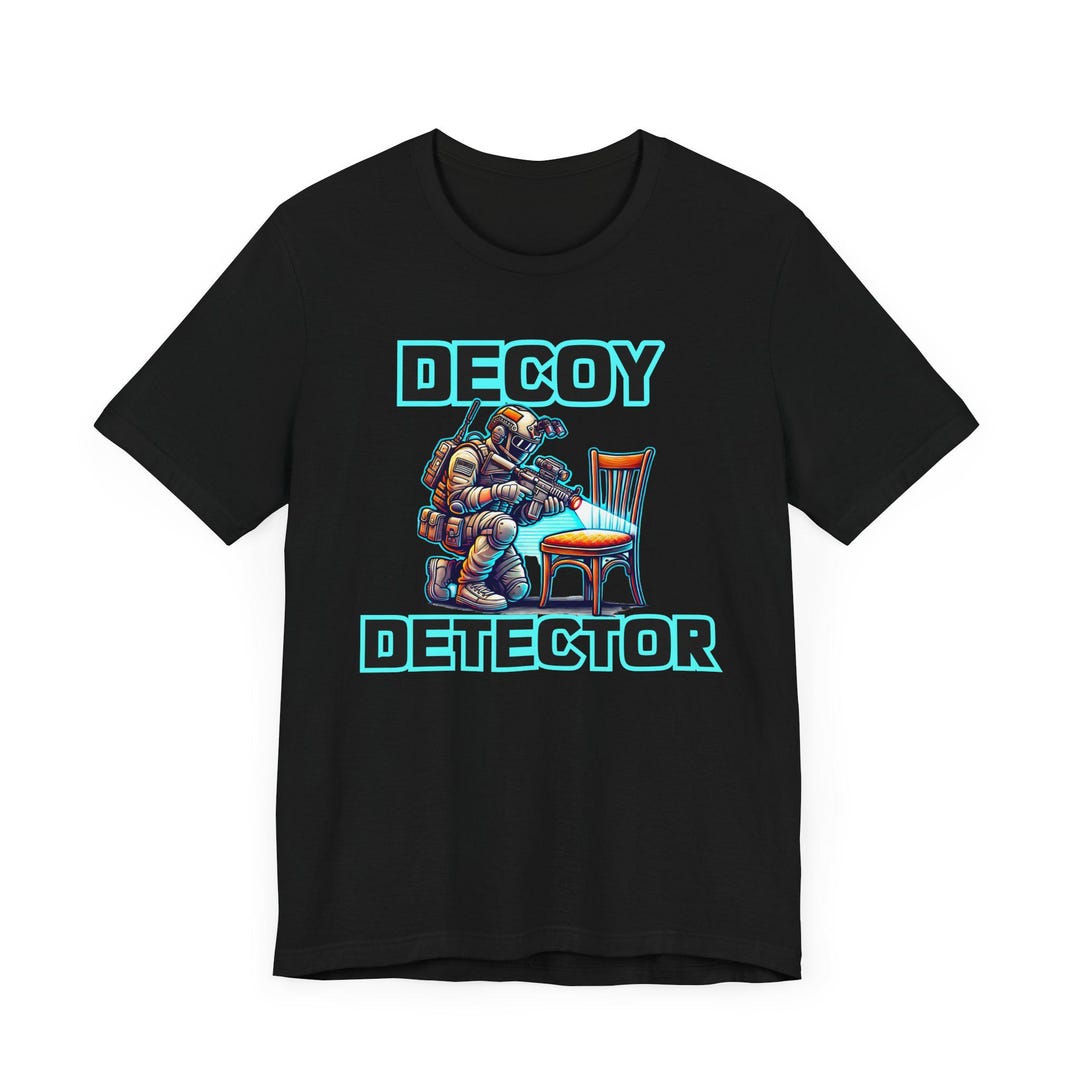 Decoy Detector Prop Cartoon Tactical Prop Hunt Design Funny Gamer ...