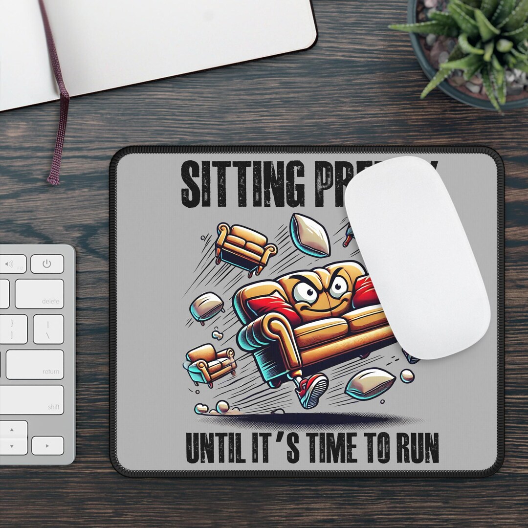 Funny Prop Hunt Sofa Mouse Pad: Non-slip Gamer Desk Decor - Etsy