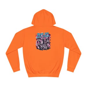 Rizz With Tizzim Raccoon Hoodie | Funny Raccoon Humor Pullover | Autism ...