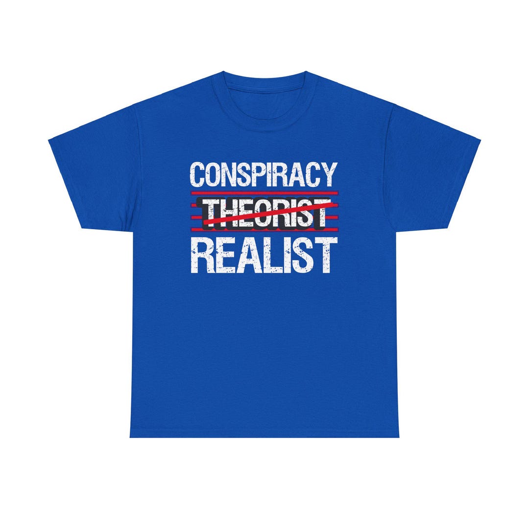Conspiracy Theorist Realist Shirt | Truth-seeker Wake-up Tee Conspiracy ...