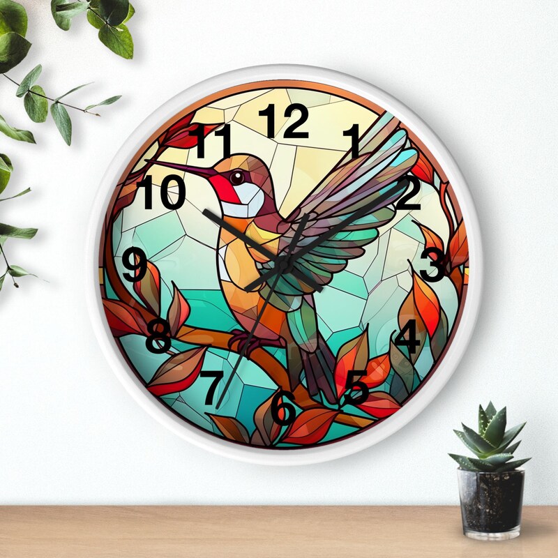 Birds Wall Clock - Etsy