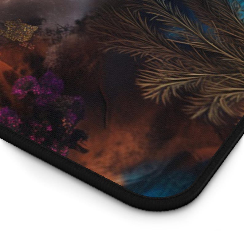 Enchanted Crystal Forest Battle Map XL Extended Mouse Pad Desk Mat ...