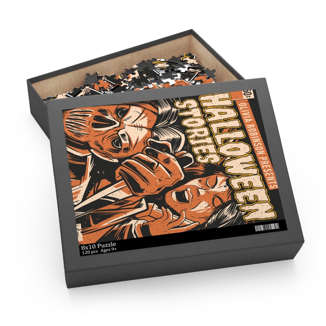 Vintage Halloween Slasher Movie Poster Style Puzzle Horror 120-500 ...