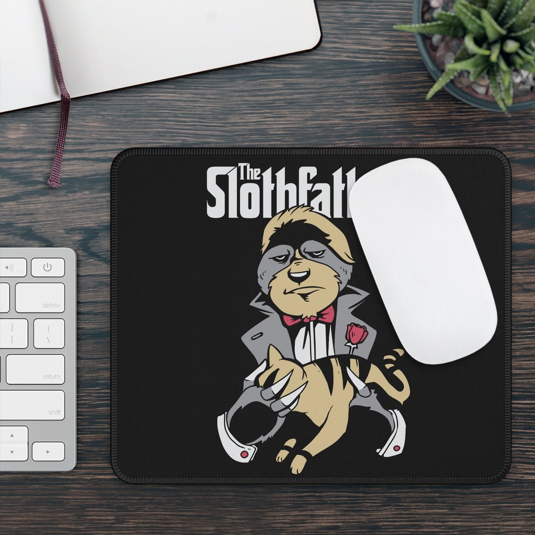 Title: "slothfather Mouse Pad | Movie Parody Gaming Accessory | Funny ...