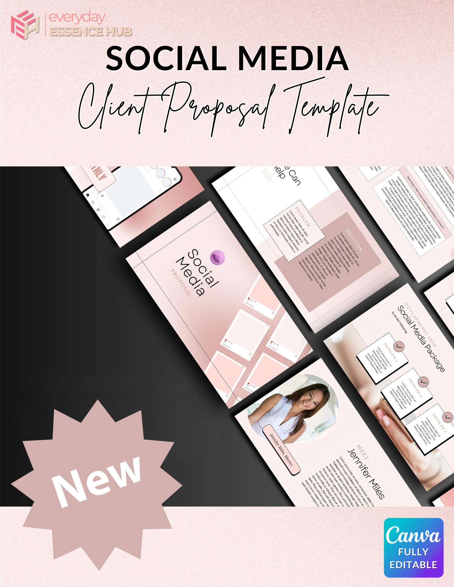 Social Media Proposal Client Proposal Template Business Proposal ...