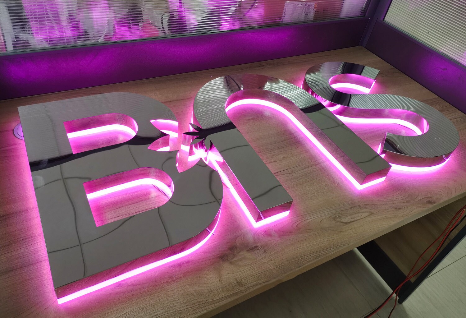 Metal Backlit Sign Custom Business Sign Business Sign 3D - Etsy