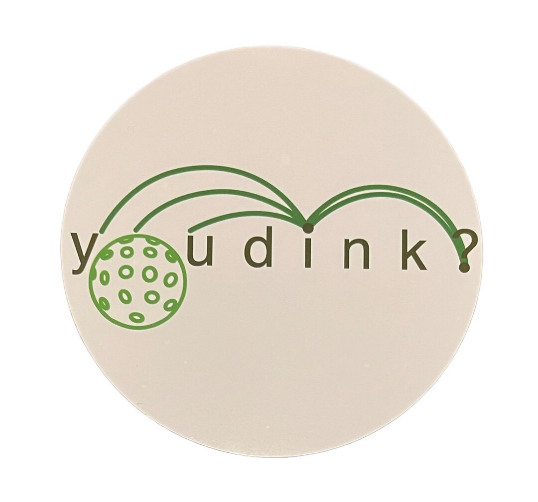 Pickleball Car Magnet - 5 Inches Round - Etsy