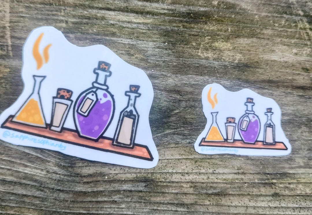 Non-binary Pride Flag Potion Bottles - Etsy