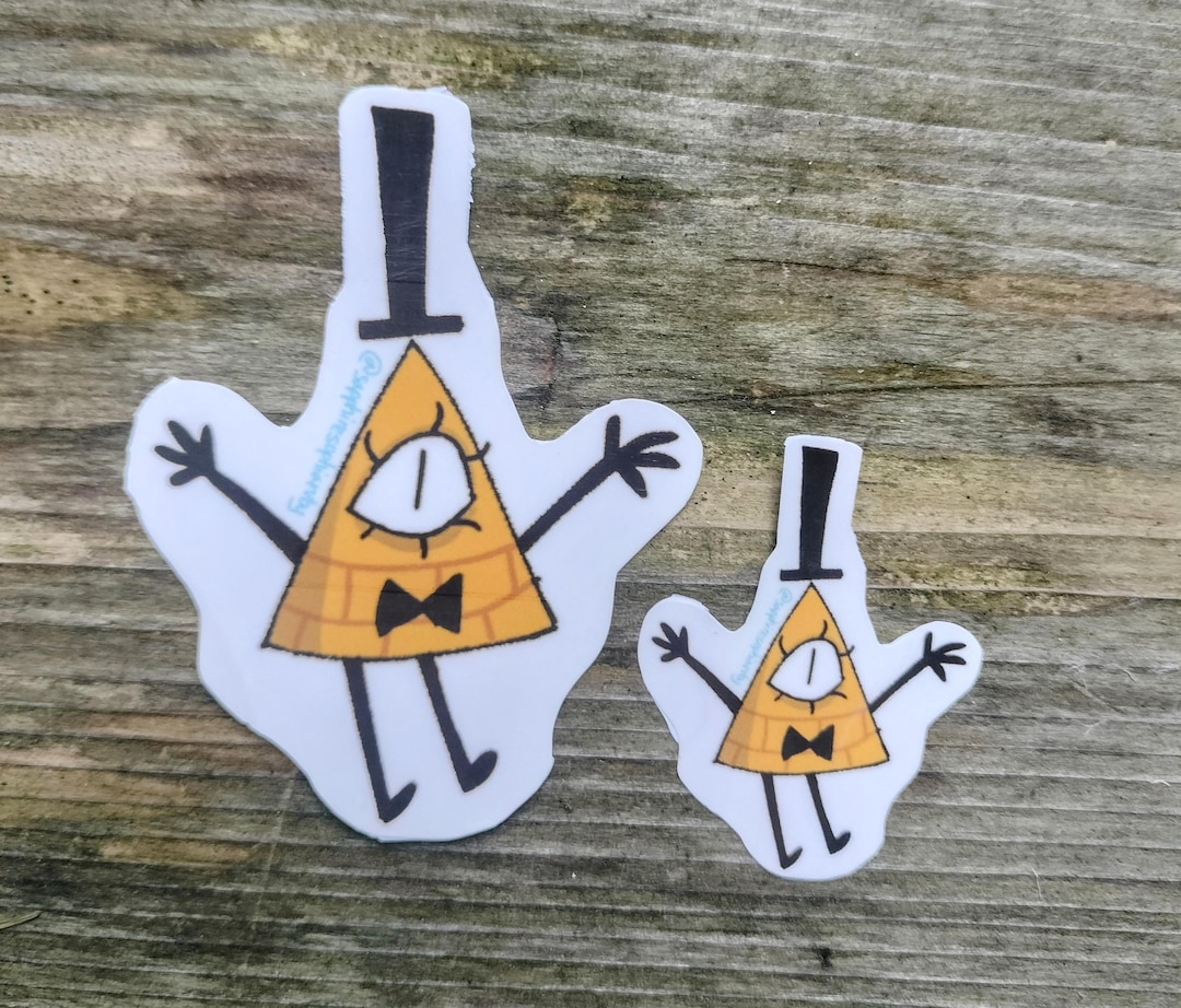 Bill Cipher Waterproof Sticker - Etsy