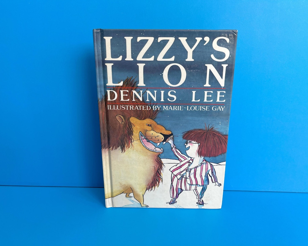 Lizzy's Lion, Dennis Lee, 1984 Vintage Children’s Hardcover - Etsy