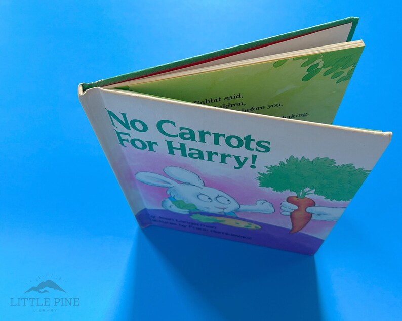 Vintage "no Carrots for Harry!" Hardcover Book, 1989 Illustrated ...
