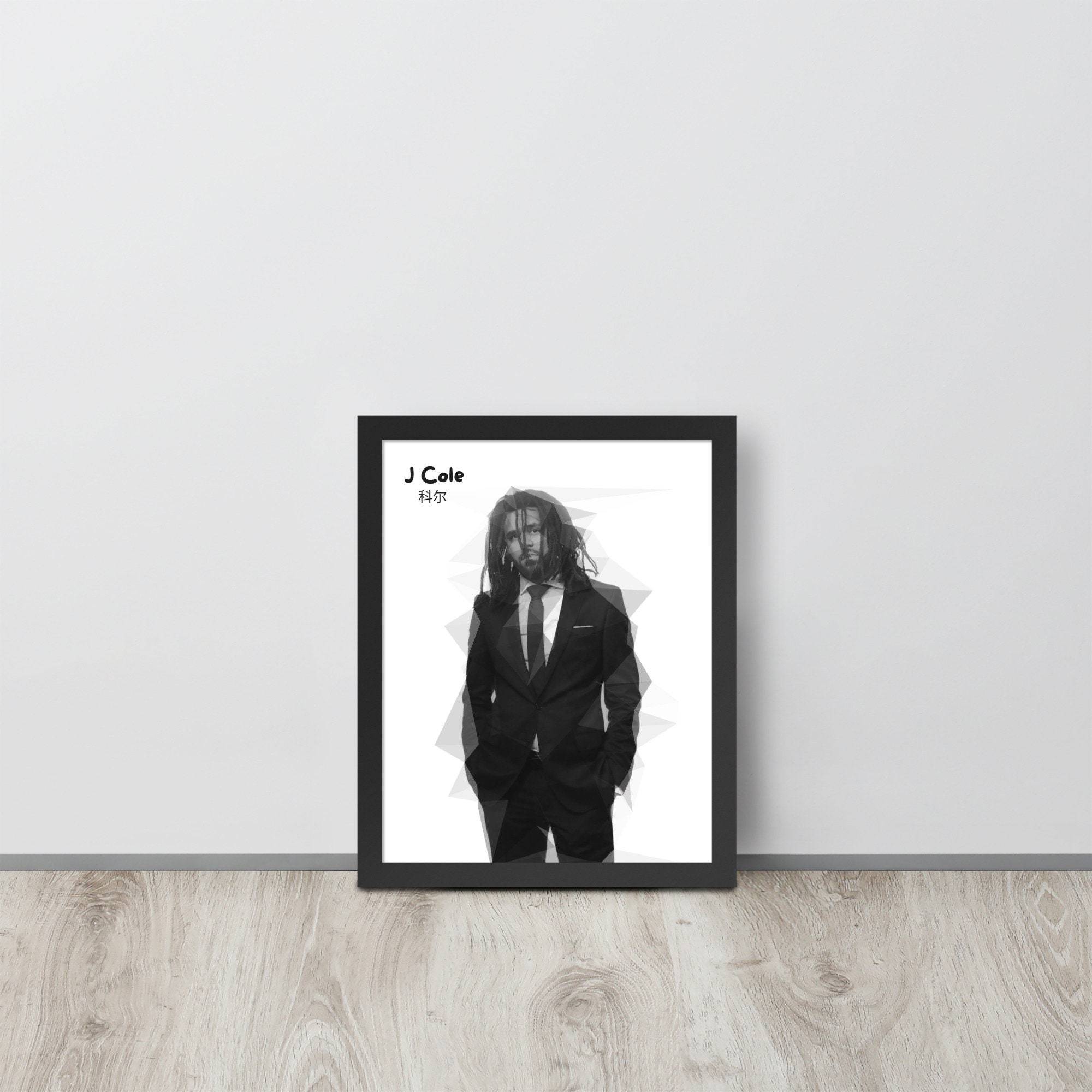 J Cole Poster, Black and White, Instant Digital Download, J Cole Fan ...
