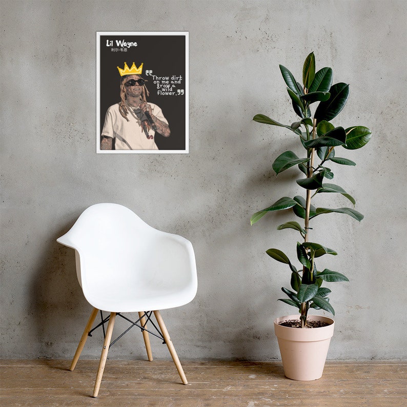 Lil Wayne Poster, Weezy F Baby, Instant Digital Download, Lil Wayne Fan ...