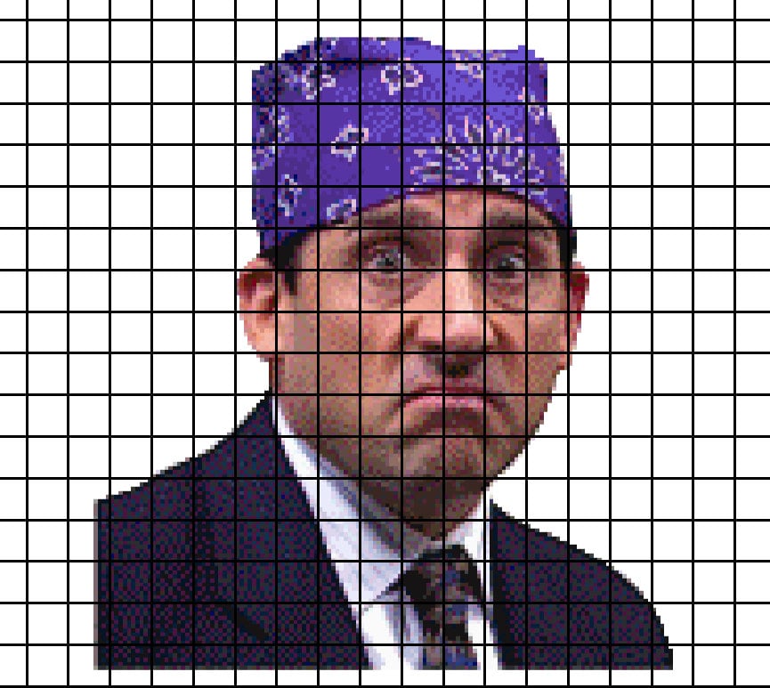 Prison Mike Across Stitch Pattern - Etsy