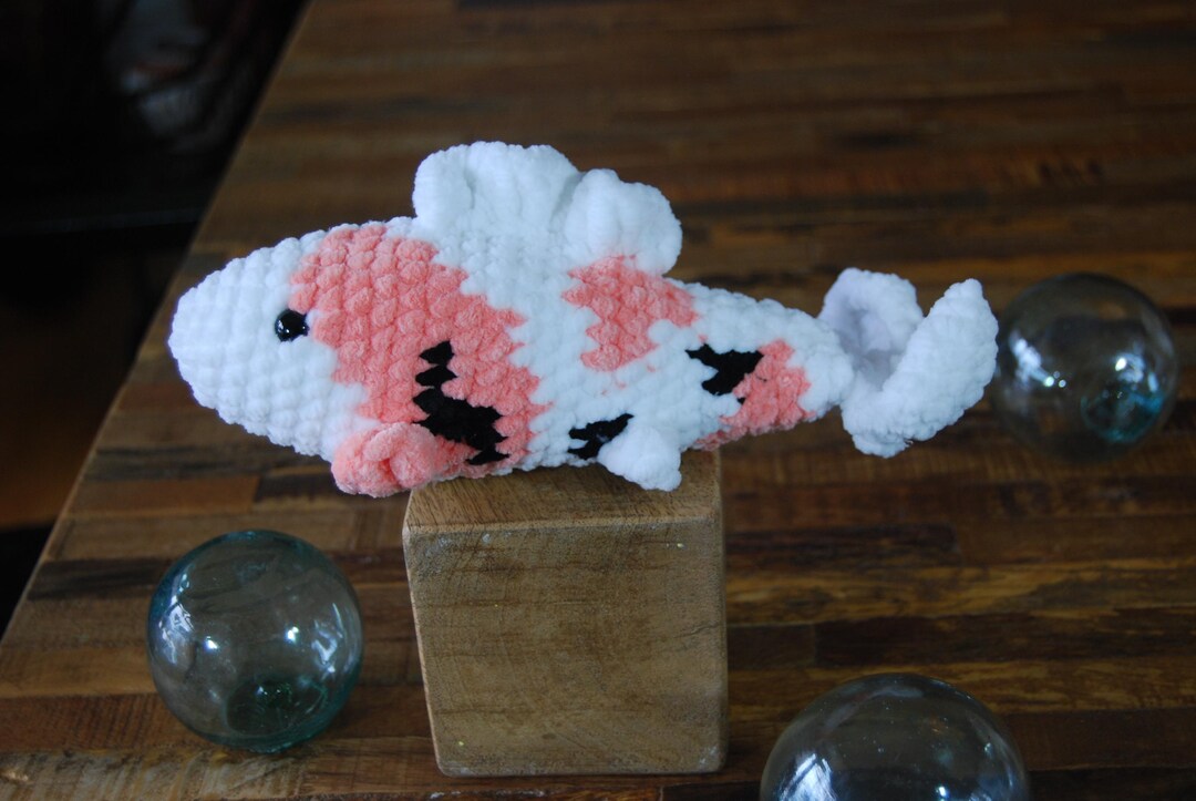 Crochet Koi Fish Plush - Etsy
