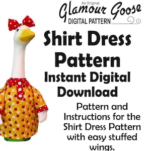 Porch Goose Dress Pattern Instant Download - Etsy