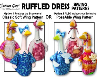 Goose Outfits Pattern for GANDER CLOTHES and Accessories CHOOSE From 2 ...