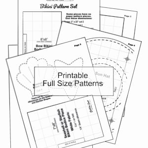 Digital Porch Goose Bikini Pattern Instant Digital Download - Etsy