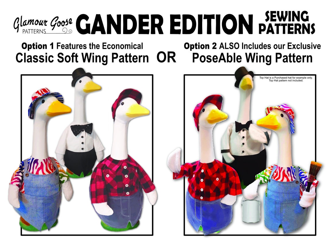 Goose Outfits Pattern for GANDER CLOTHES and Accessories - Etsy