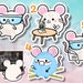 Lab Rat Science Stickers, Cute Vinyl Decals - Etsy
