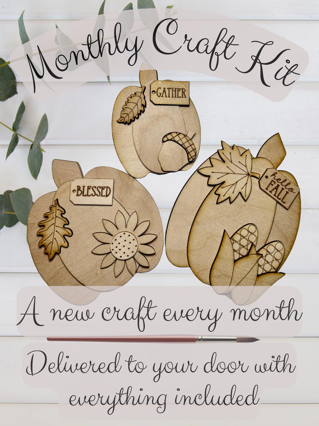 DIY Craft Kit | New Theme Each Month | – Themed Projects With All ...